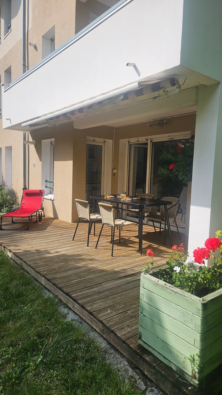 Charmant T3 En Rez-de-jardin - Seynod