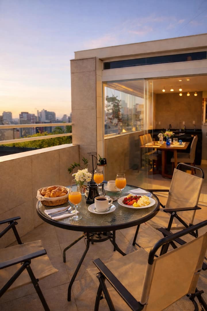 Cobertura Exclusiva • Vista Panorâmica • Com Vaga - Belo Horizonte