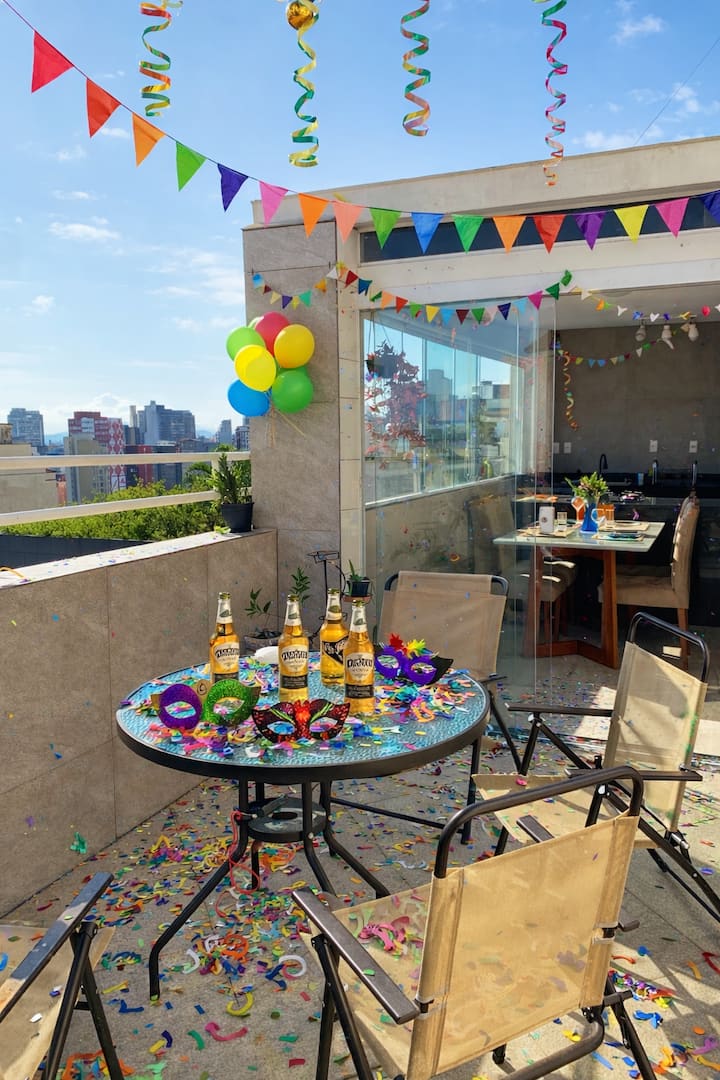 Carnaval Exclusivo Com Vista E Localização Premium - Belo Horizonte