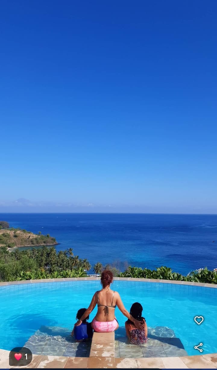 2br Privatevilla 4pax Vistamonti Senggigi Lombok - Islas Gili