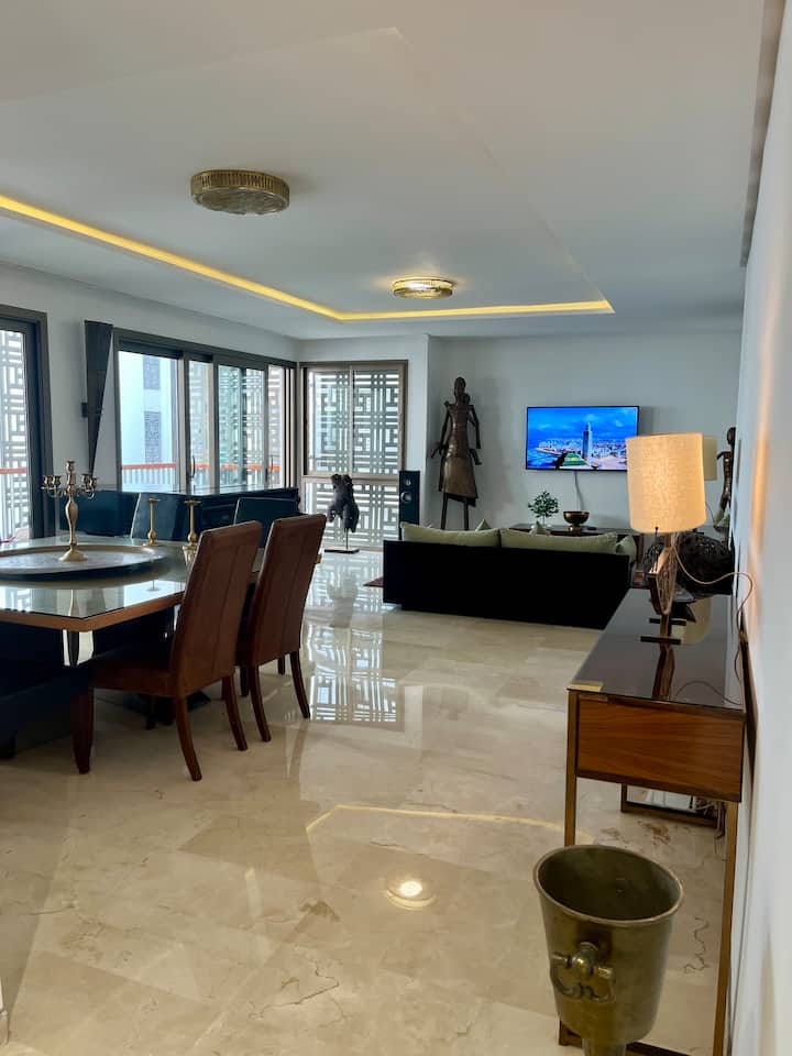 3br Luxury Stay At Marina Rabat - à Côté Fairmont - Rabat