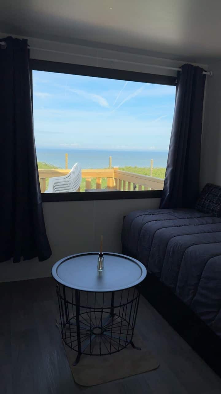 Caravane Vue Mer Phare D'opale - Hardelot-Plage