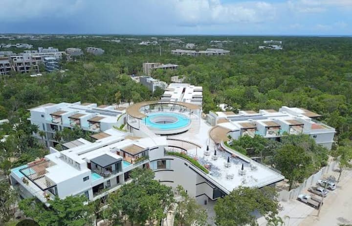 Exclusive Loft Near 7 South –King Bed–balcony–wifi - Tulum