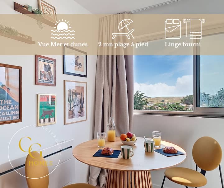 L'horizon Doré *Vue Mer & Dunes *Accès Plage - Saint-Hilaire-de-Riez