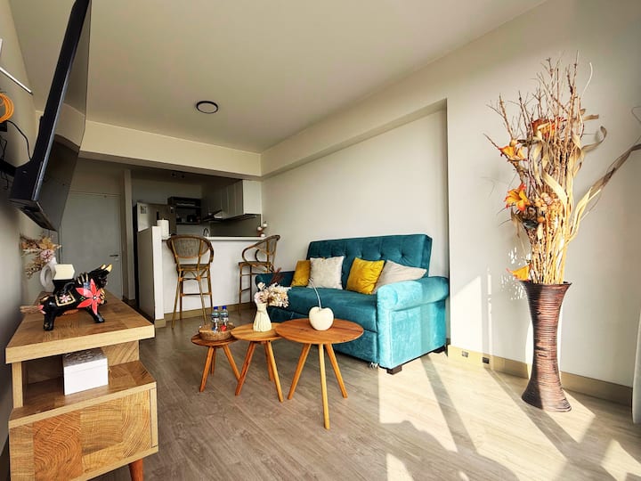 Vista Al Mar + Piscina + Gym + Zona Bbq | Para 02 - Aéroport de Lima Jorge Chavez (LIM)