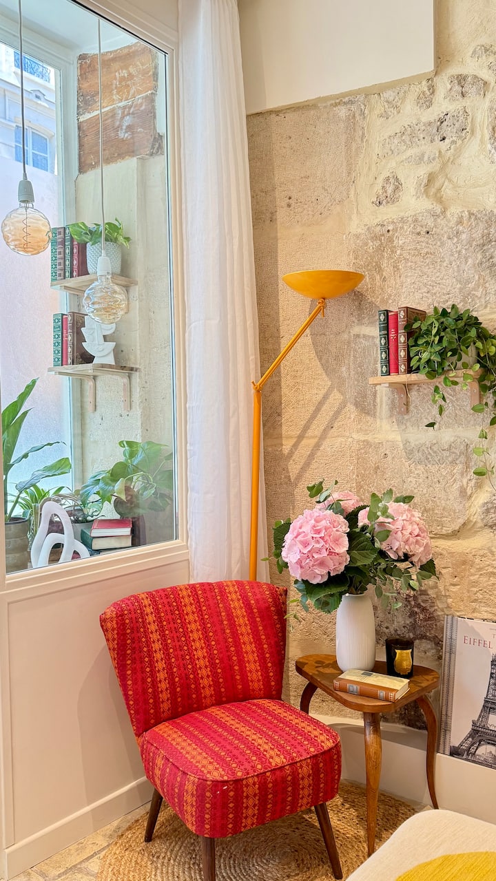 Vintage Airbnb- Notre Dame, Boulevard St Germain - Paris