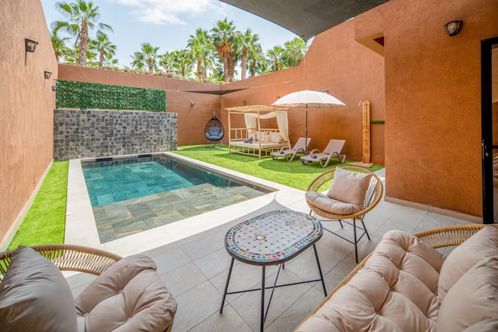 Villa Piscine Privée Sans Vis-à -vis 8 Mn Guéliz - Marrakech