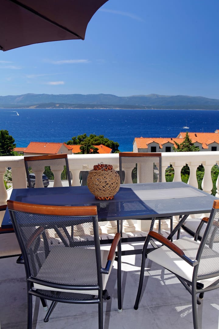 ****Spectacular Sea View Apartment Toni 5 - Bol