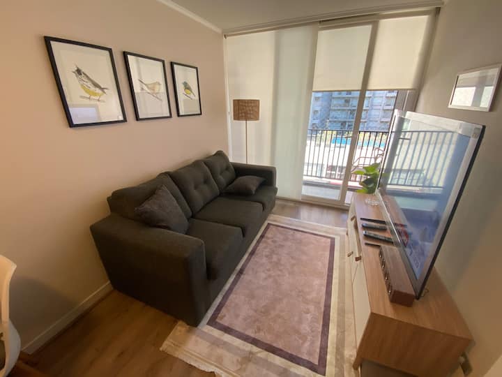 Central / Cómodo / Full Equipado - Providencia