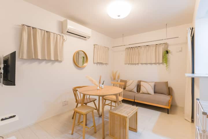 :)１階|名古屋観光|今池駅徒歩４分|千種駅徒歩10分|max4人|栄５分３駅|30㎡|wi-fi有 - Nagoya