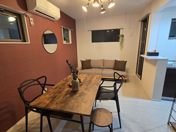 New Open!2階 名古屋観光に最適!今池駅徒歩4分 千種駅徒歩10分 Max4人 栄まで5分 - Nagoya