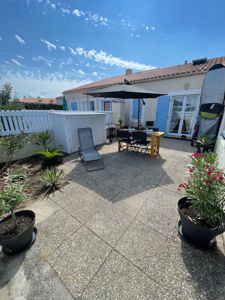 Maison T2 Accès Plage Avec Terrasse - Bretignolles-sur-Mer
