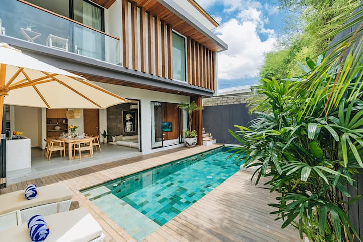 3bed Canggu Villa With Private Pool Prime Location - Canggu