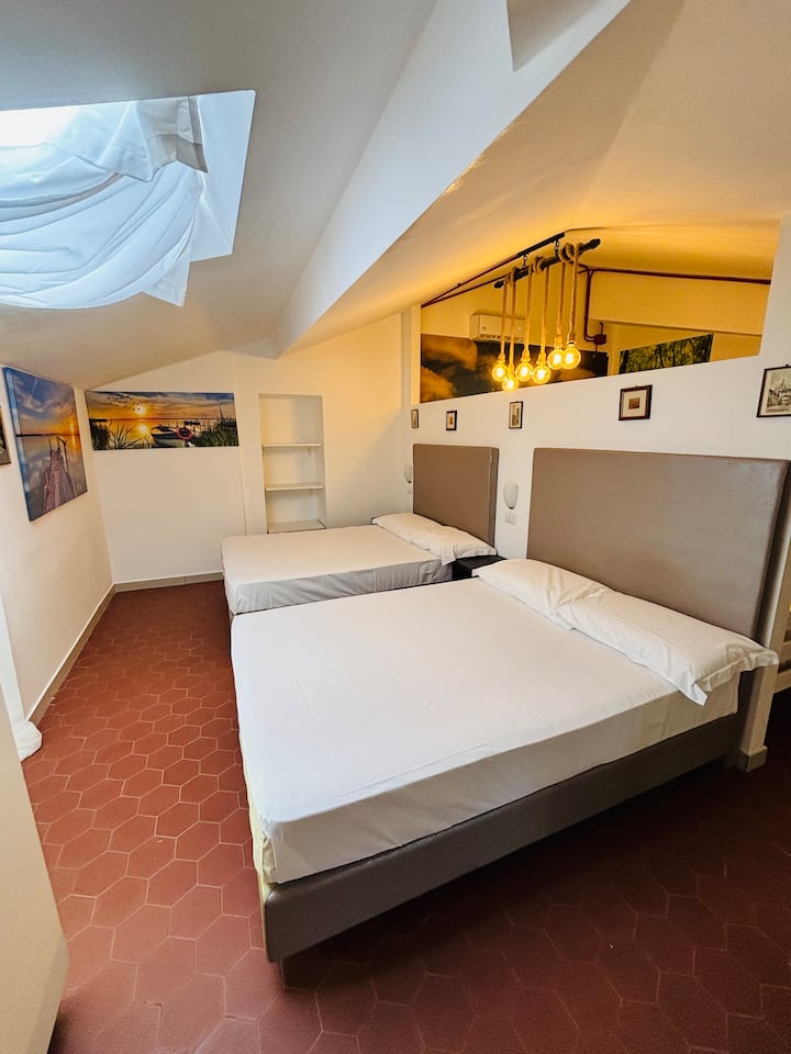 Amazing Attic At The Como Lake - Lake Como