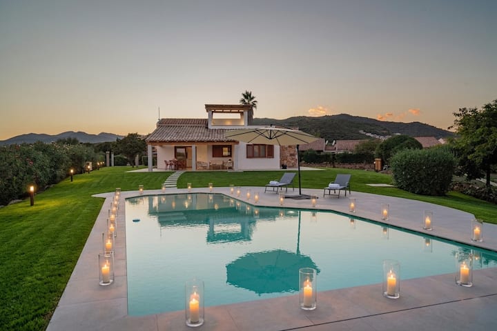 Villa Vannì, 500 Mt Dal Mare, Vista Mare, Piscina - San Teodoro