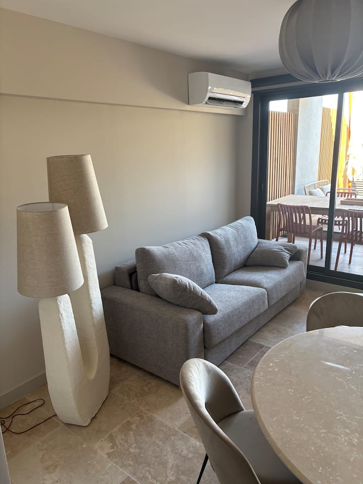 Studio Cabine Neuf Grande Terrasse Vue Mer/piscine - Collioure