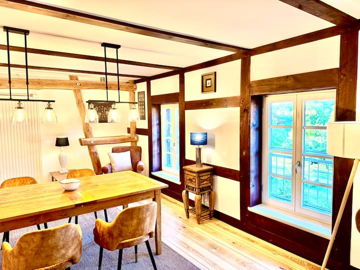 Fewo Luzin - Luxus, Steg, Boot - Feldberger Seenlandschaft