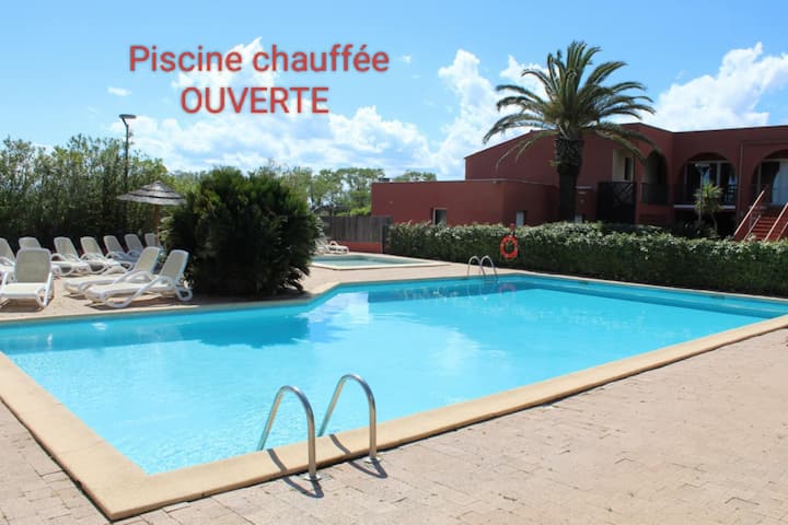 Cap/odalyst3/piscine/parking/clim/mer/wifi - Agde