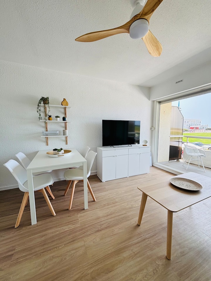 Studio T1 Bis - Vue Océan - 4 Personnes - Biscarrosse
