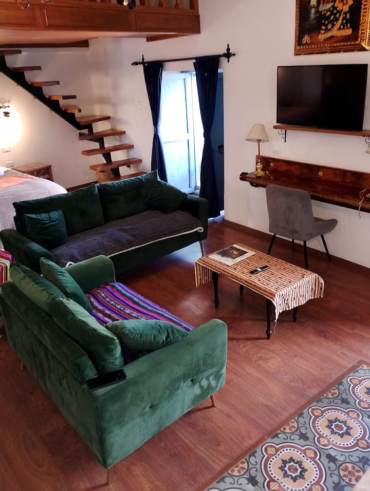 Loft Privado En Centro Con Vista A La Plaza Mayor - Cusco