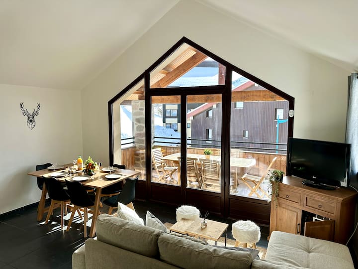 Neige & Soleil - Lumineux Triplex, Proche Pistes - Isola 2000