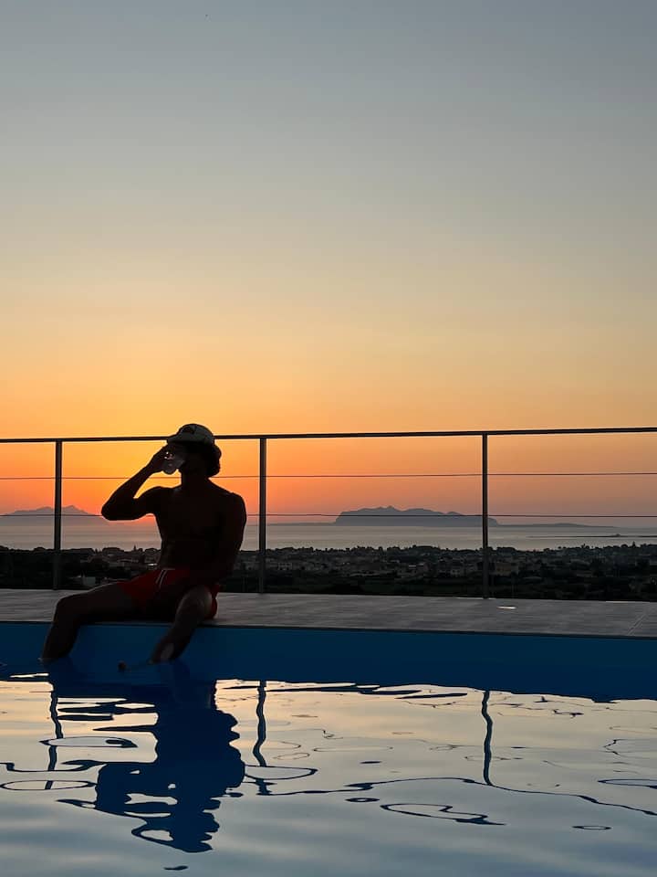 Villa Demirà – Superbe Vue ÉGades & Stagnone - Marsala