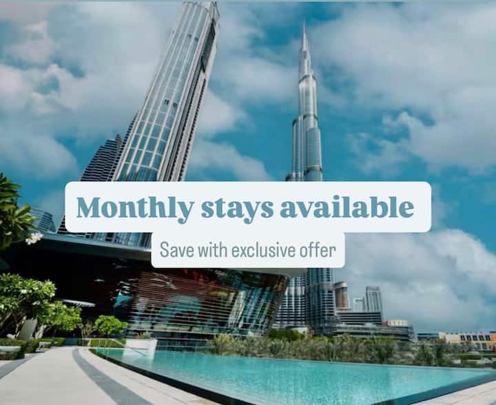 Luxury 2br | Sea Burj Views Khalifa Infinity Pool - Dubai