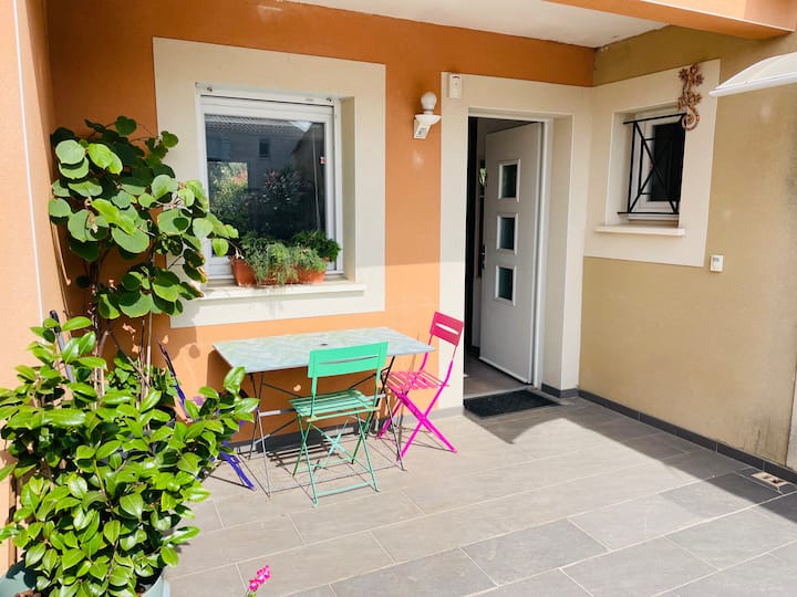 La Maison Cosy , 2 Chambres, Jardins, Calme, Wifi. - Balaruc-le-Vieux