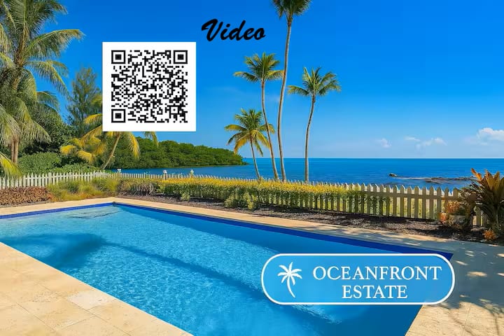 Oceanfront Estate | Private Beach | Heated Pool - Islamorada, FL
