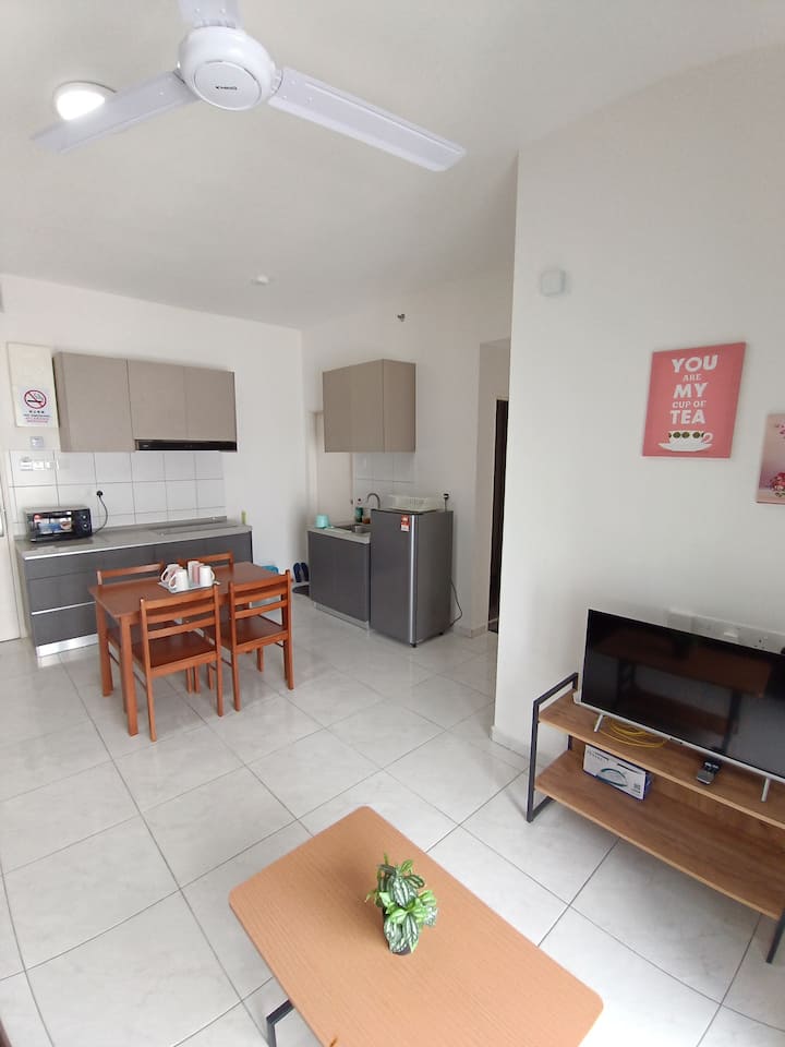 Homestay@the Sun@2room#5pax@queenbays@ftz@usm - Bayan Lepas