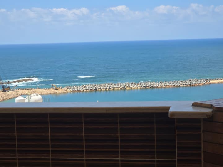 Apartment With  Panoramic Sea View Sidibshr - Alexandria, Egypt