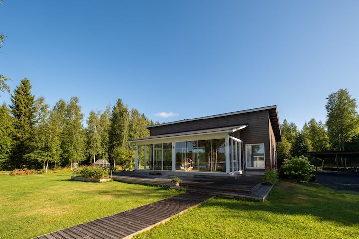 Mökki Oulujoen Rannalla - Muhos