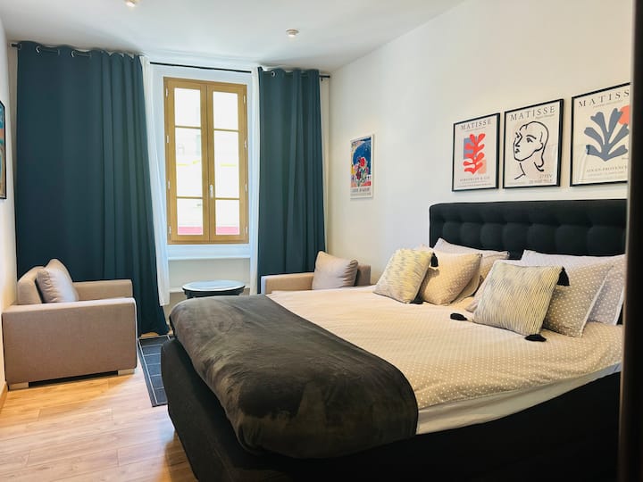 New ! Superbe 2p Vieux Nice Calme Ac - Villefranche-sur-Mer
