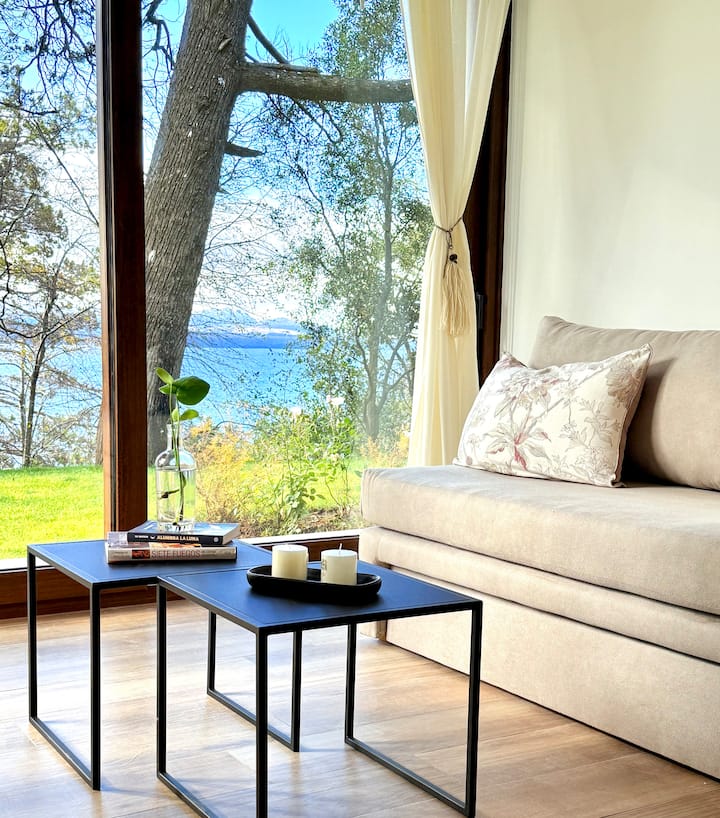 Vista Al Lago Jardín Piscina Un Dormitorio 4 Pax - San Carlos de Bariloche