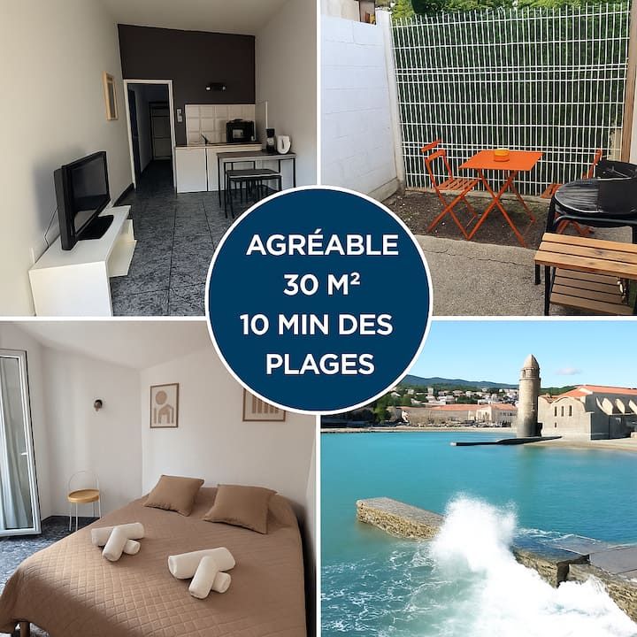 Maison Cosy Proche Des Plages - Elna