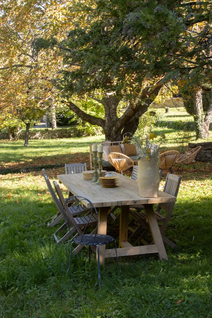 La Bastide Du Jas - Bastide Du Bas  5 Ch - 10 P. - Apt