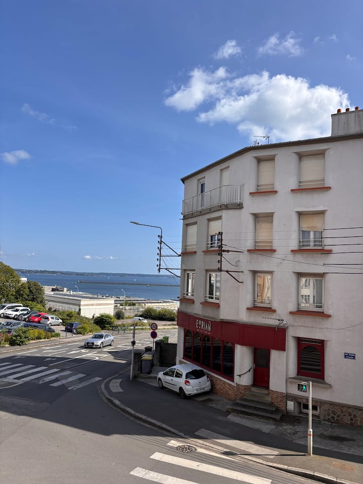 ÉLégant T3 Vue Mer &Confort En Plein Centre - Camaret-sur-Mer