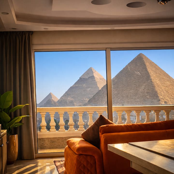 3br Three Pyramids Panorama View Apartment - Egyiptom