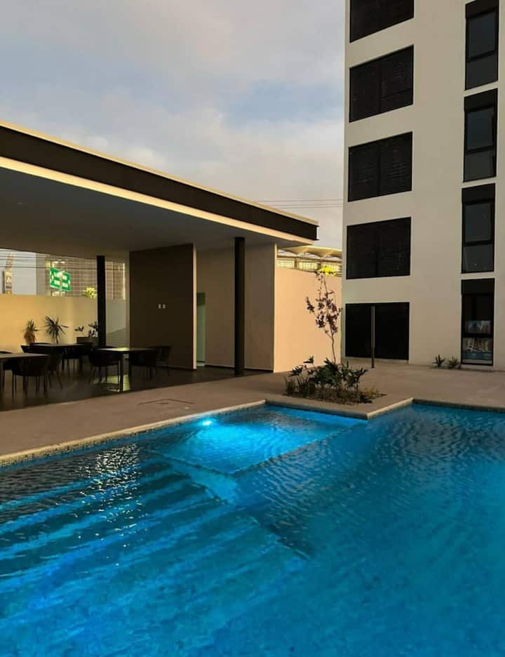 Bonito Departamento Con Alberca! Frente A Tsm - Torreón