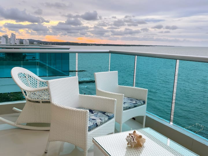 Hermoso Apartamento De Lujo Frente Al Mar - Covenas