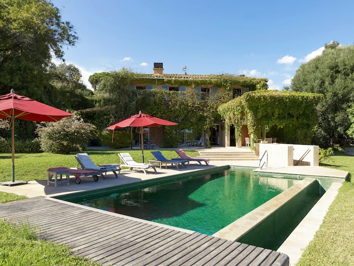 Les Amandiers - Villa Vue Mer Et Plage Privée - Cavalaire-sur-Mer