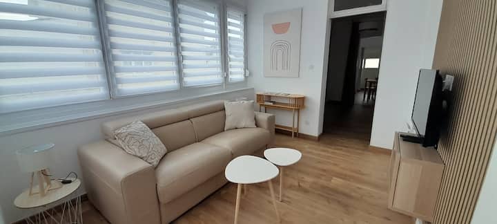 Appartement Rénové & Cosy à 100 M De La Plage - Plage de Berck