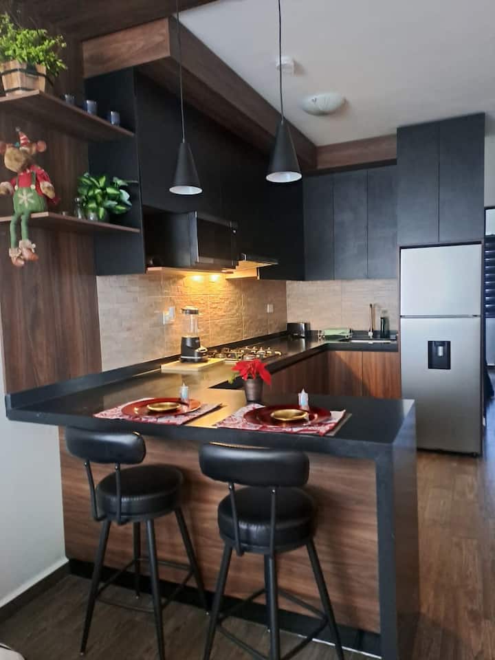 Depto Ejecutivo, Santa Fe Living, Ideal Est Largas - Guadalupe, Mexico