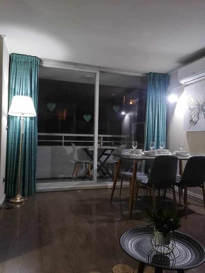 Dpto. Cercano A Movistar Arena Con Estacionamiento - Santiago