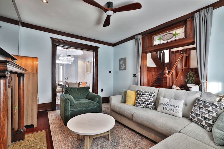 Vintage Comfort Near Osu-short North-cbus Downtown - Ohio