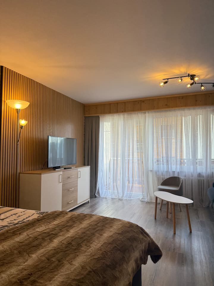 Ruhige Studio  Nahe Sportarena Mit Gratis Parking - Leukerbad