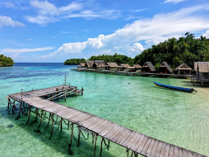 Simply Water Bungalows Raja Ampat - Shared Toilet - West Papua