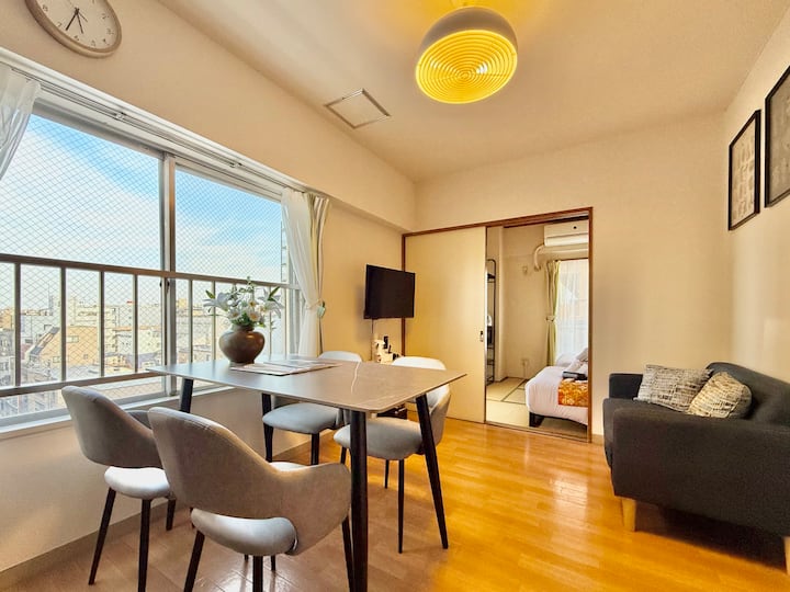 Shinjuku Line#corner 2dk#kikukawasta2min#skytree - Asakusa