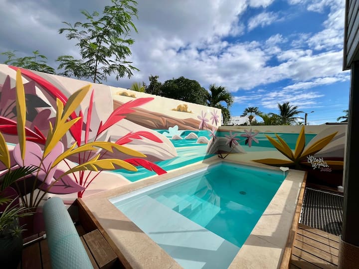 Ti Kaz Lagon - Piscine & Jacuzzi - La Réunion