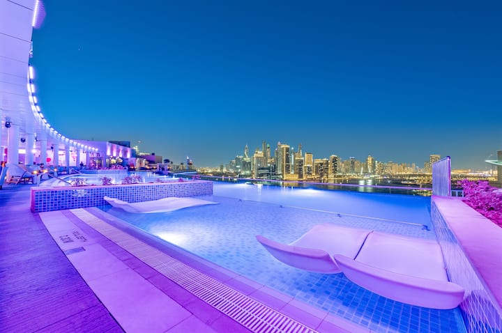 Stunning Studio W/ Skypool & Private Beach Access - Dubái